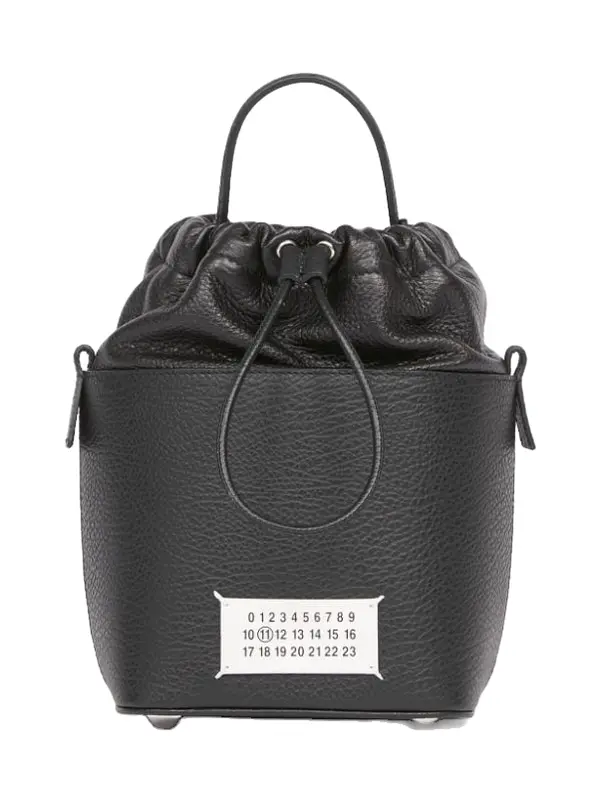 MAISON MARGIELA 5ac Small Bucket Bag - Black