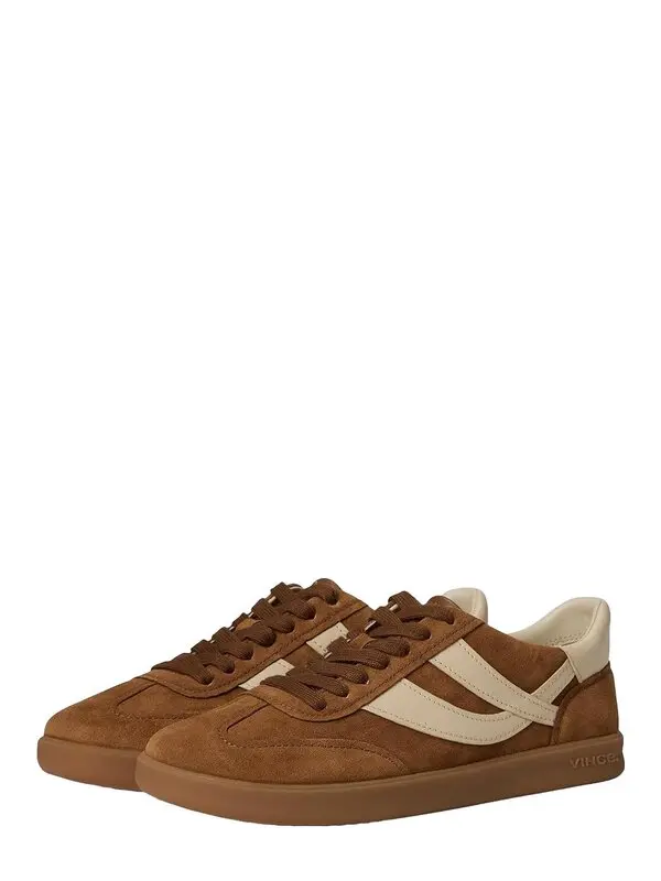 Vince Oasis-w Suede Lace-up Shoes - Brown