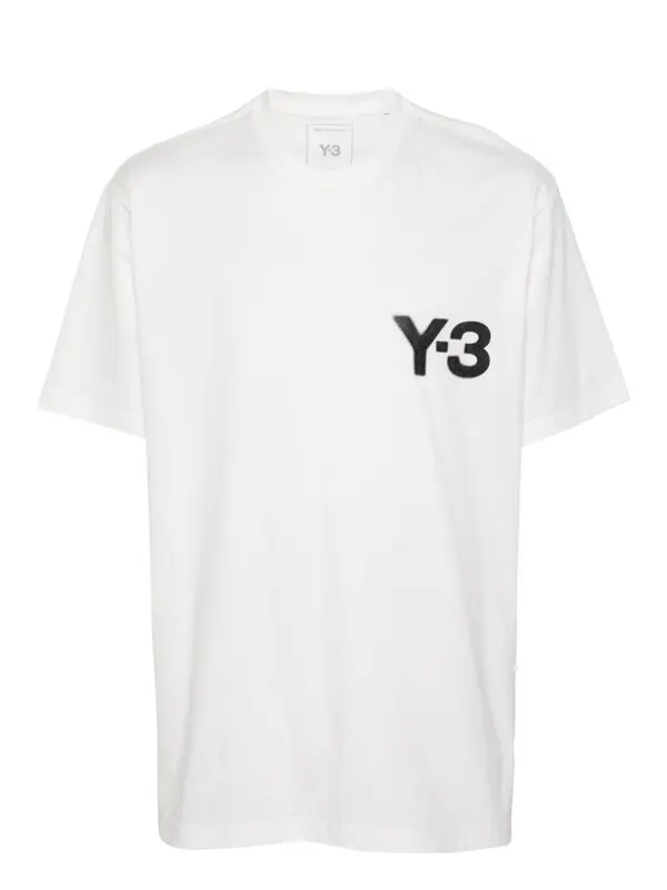 Y3 Logo-print T-shirt - White