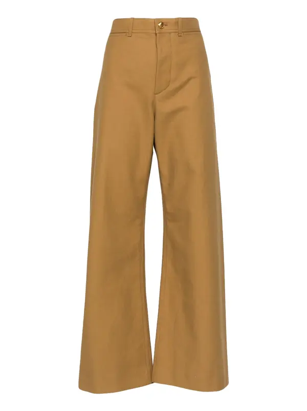 Chloé Wide-leg Trousers - Brown