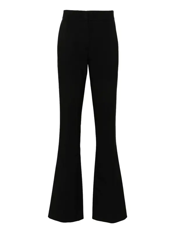 GENNY Tailored Bootcut Trousers - Blue