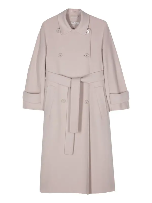 Max Mara Hester Double-breasted Coat - Neutrals