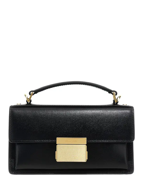GOLDEN GOOSE Venezia Small Handbag - Black