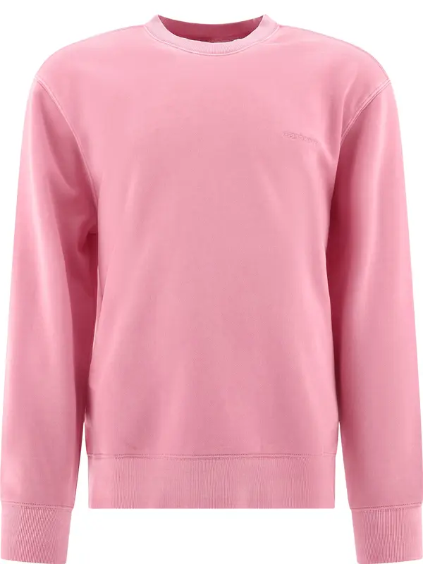 Carhartt Work In Progress Duster Script Sweatshirt - Pink