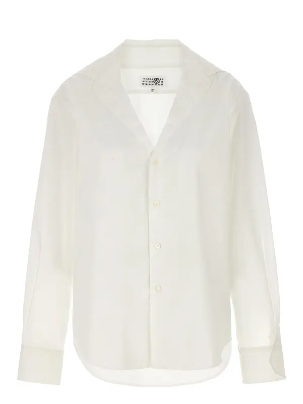 MAISON MARGIELA V-neck Shirt - White