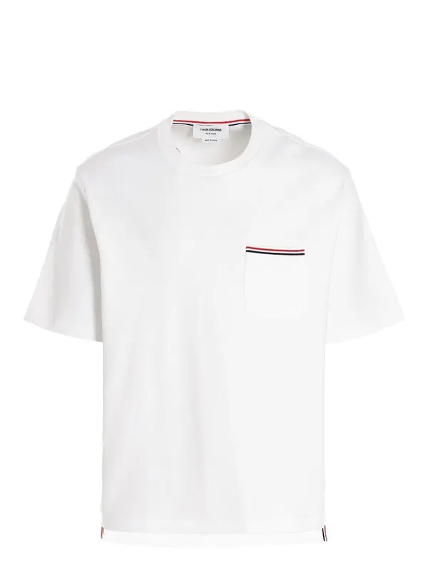Thom Browne Pocket T Shirt - White