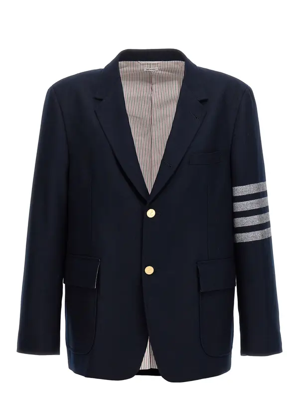 Thom Browne 4 Bar' Blazer - Blue