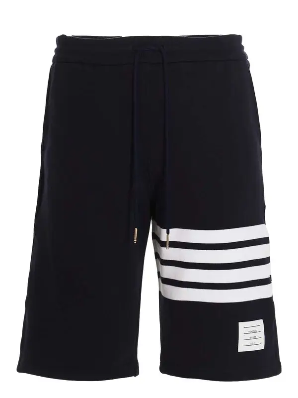 Thom Browne 4-bar Bermuda Shorts - Blue