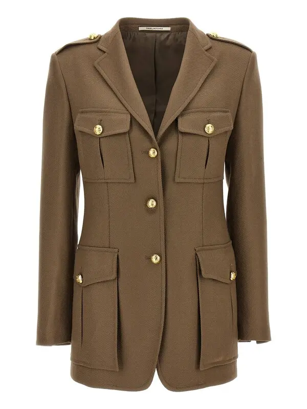 Tagliatore One-breasted Jacket - Brown