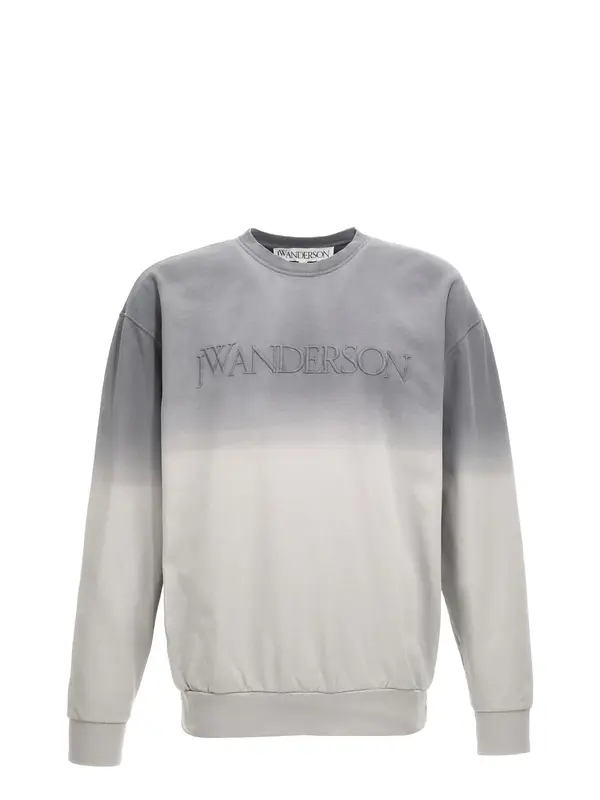 J.W.ANDERSON Logo Embroidery Sweatshirt - Gray