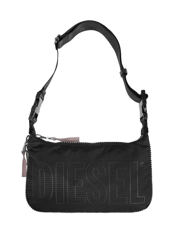 DIESEL® Zip-d Shoulder Bag - Black