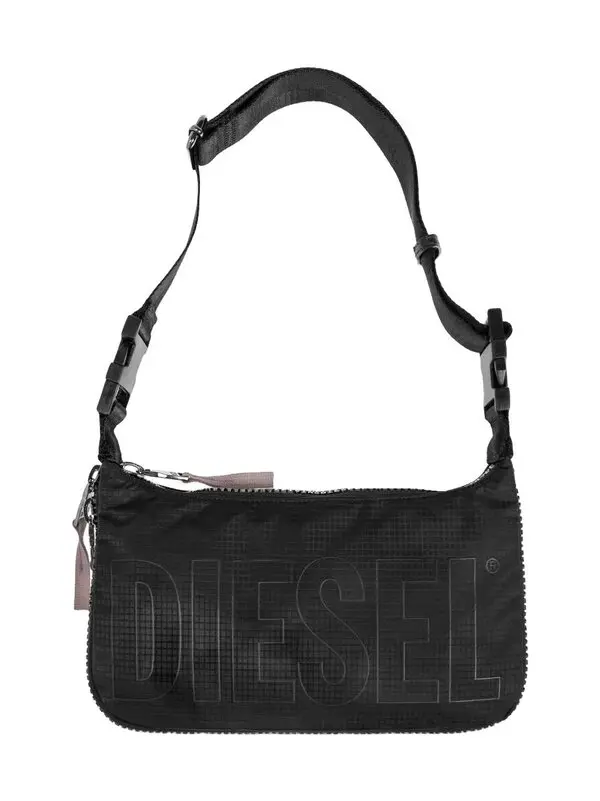 DIESEL® Zip-d Shoulder Bag - Black