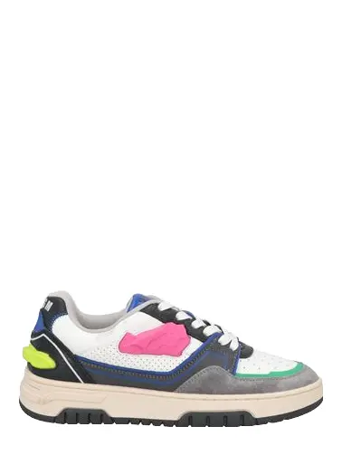 MSGM Leather Sneakers - White