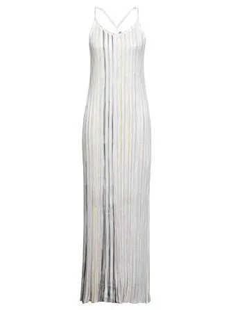 Missoni Striped Maxi Dress - White