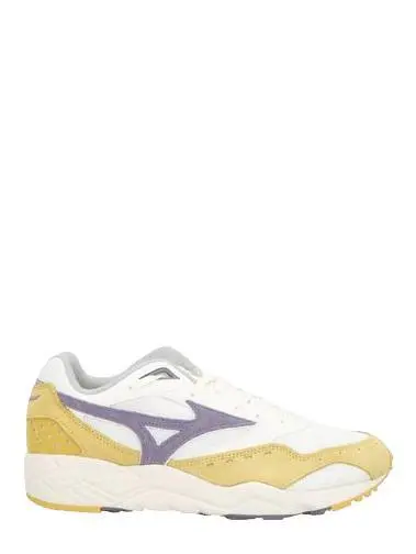 Mizuno Leather And Textile Sneakers - Yellow