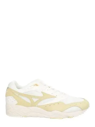 Mizuno Leather And Textile Sneakers - Yellow