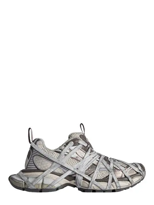 Balenciaga 3xl Extreme Lace Sneakers - Brown/white/grey