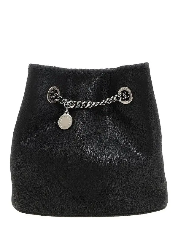 Stella McCartney Mini Bucket Bag - Black
