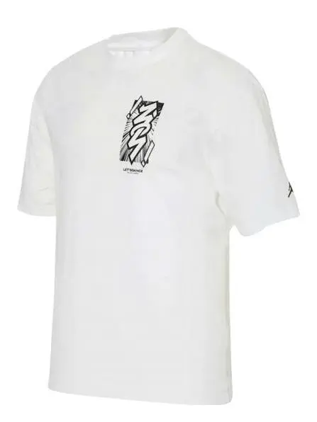 JORDAN Zion Drifit Shortsleeve T-shirt - White