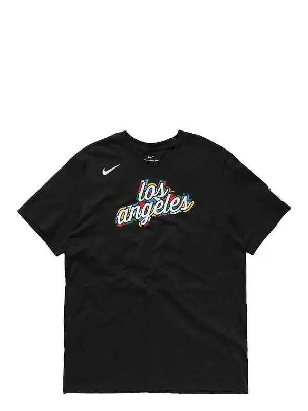 Nike Nba Los Angeles Clippers City Edition T-shirt - Black