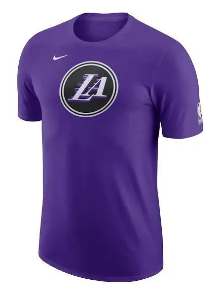 Nike Nba Los Angeles Lakers Essential City Edition T-shirt - Purple