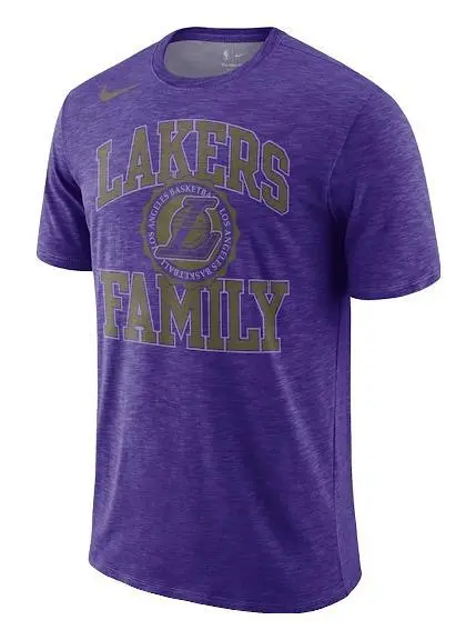 Nike Nba Los Angeles Lakers Mantra Drifit T-shirt - Purple