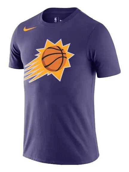 Nike Nba Phoenix Suns Logo Drifit T-shirt - Purple