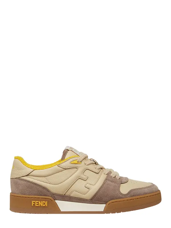 Fendi Match Sneakers - Tan