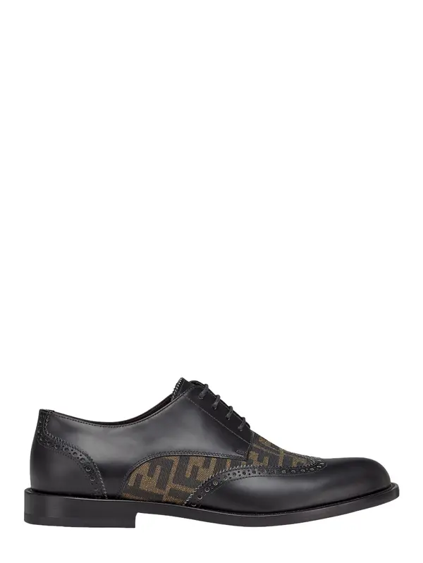 Fendi Derby Lace-up - Black