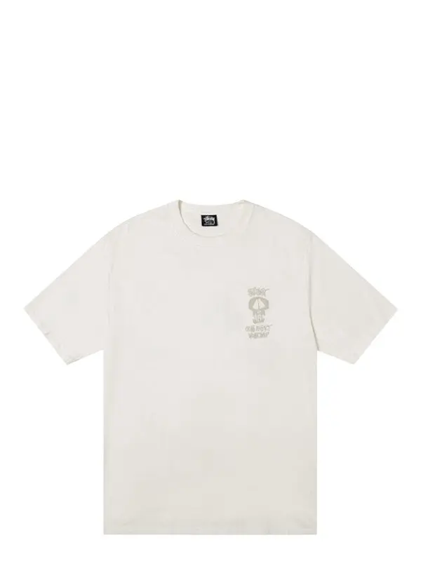 StÜssy X Our Legacy Work Shop Surf Skull Tee - White
