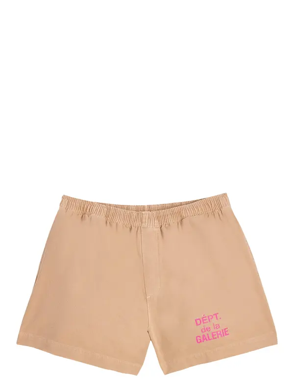 GALLERY DEPT. French Logo Zuma Shorts - Cream