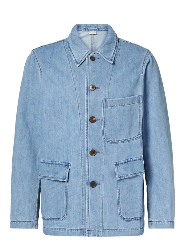 Dries Van Noten Denim Overshirt - Blue