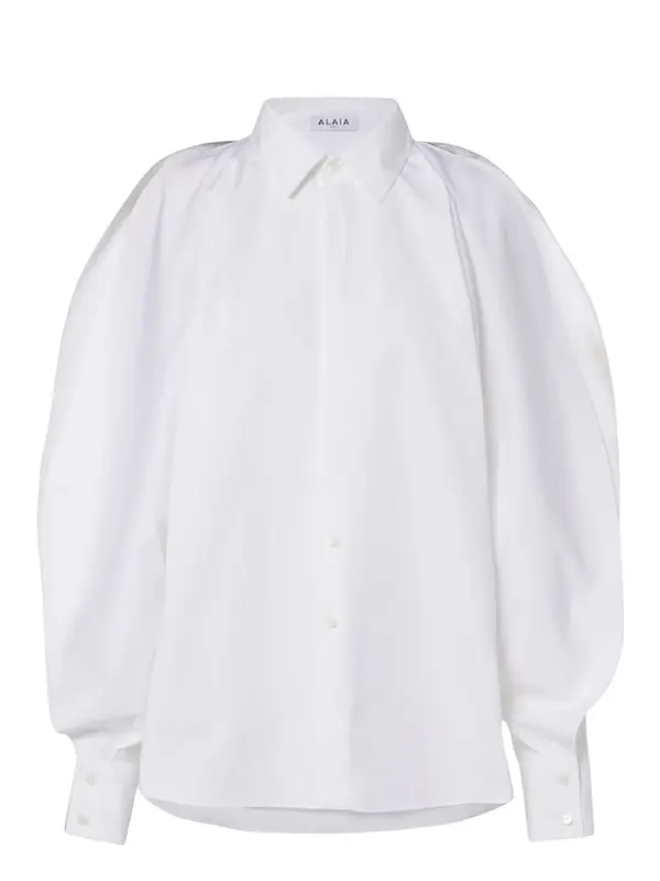 AZZEDINE ALAIA Alaïa Cotton Shirt - White