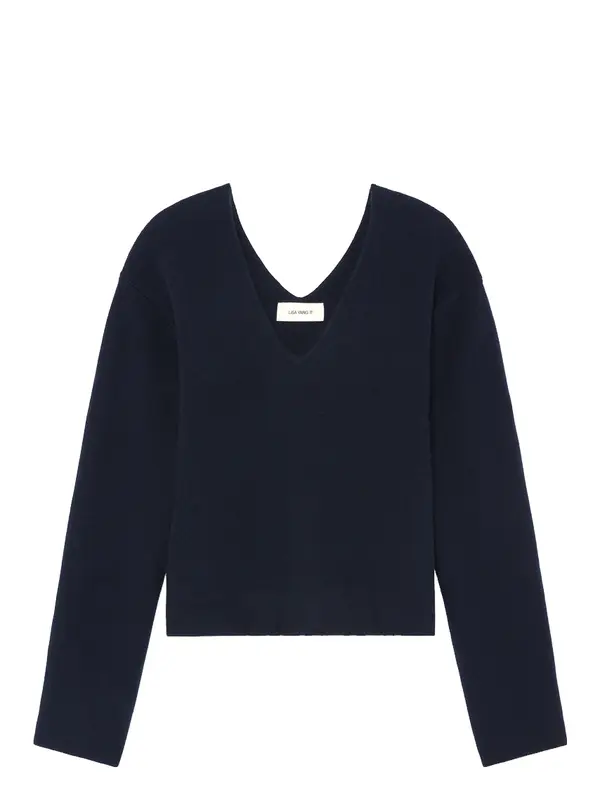 LISA YANG Sara Sweater - Navy