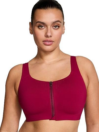 Victoria's Secret Vsx Featherweight Max™ Front-close Sports Bra - Red