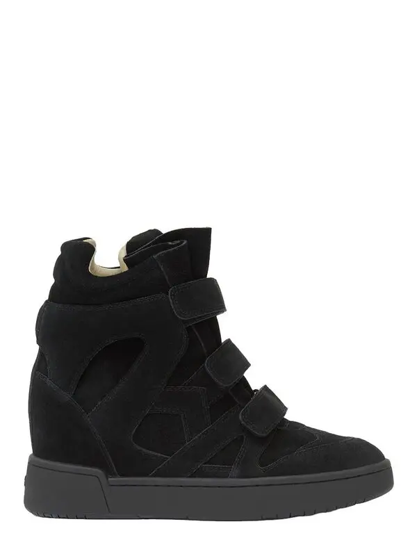 Isabel Marant High-top Wedge Sneakers - Black