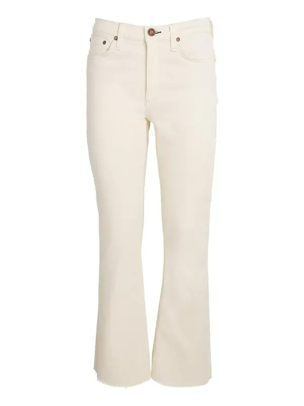 Rag & Bone Peyton Mid-rise Bootcut Jeans - White