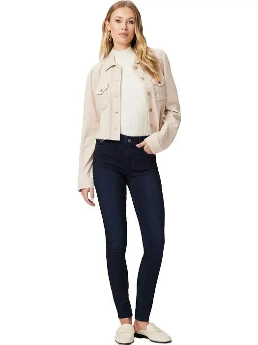 Paige Cropped Pacey Jacket - Neutral