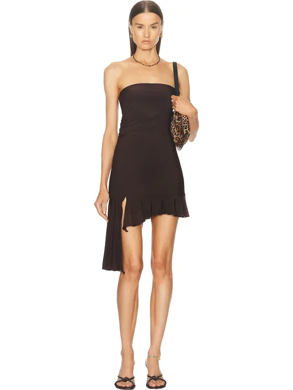 SIEDRES Aten Mini Dress - Brown