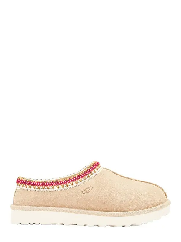 UGG Tasman Ii Slipper - Sand & Dark Cherry