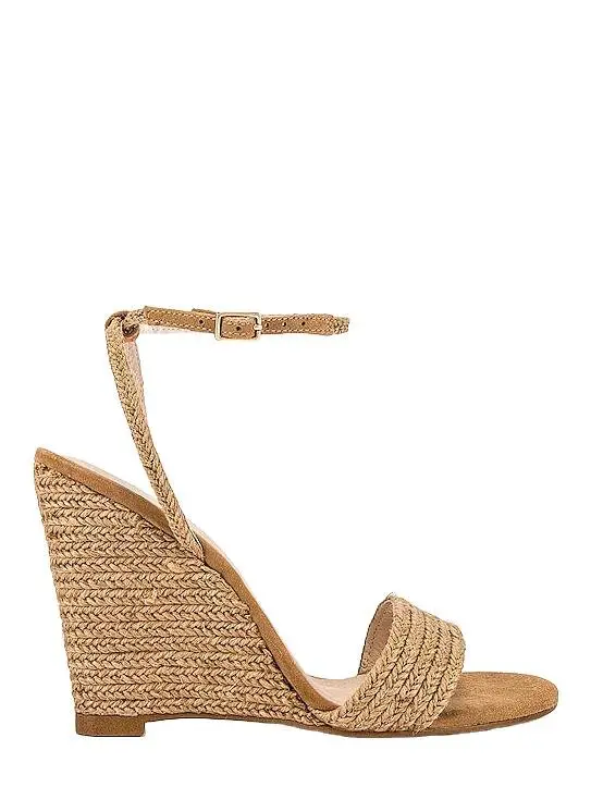 Raye Lagoon Wedge Sandals - Beige
