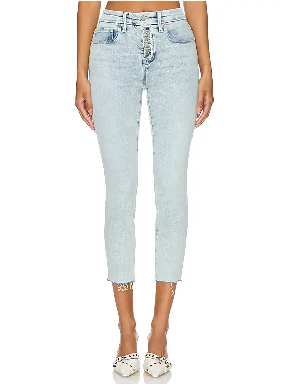 Good American Petite Skinny Jeans - Indigo649
