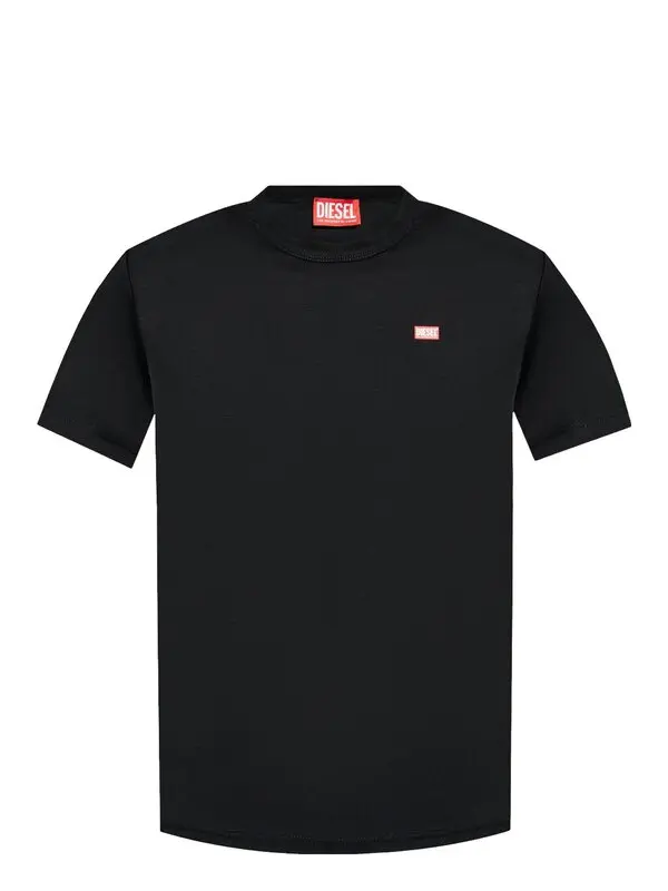 DIESEL® Logo-print T-shirt - Black