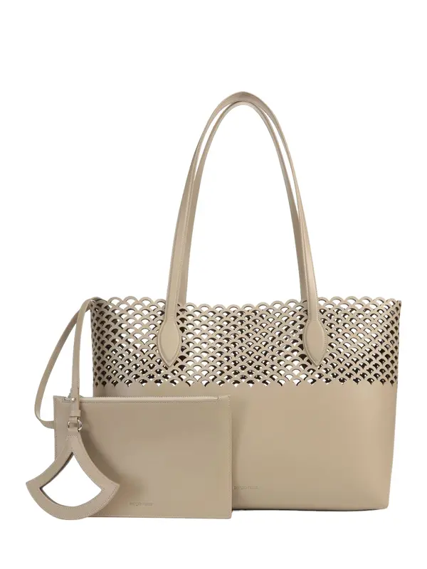 SERGIO ROSSI Sr Mermaid Tote Bag - Neutrals