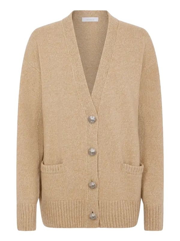 Rabanne Buttoned Cardigan - Neutrals
