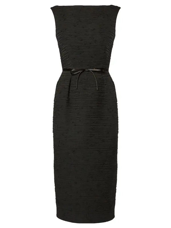 Erdem Sleeveless Midi Pencil Dress - Black