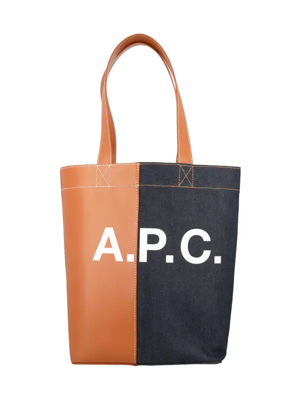 A.p.c. Axel Tote Bag - Brown