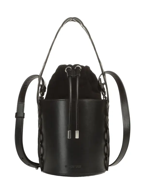 SERGIO ROSSI Sr Mermaid Bucket Bag - Black