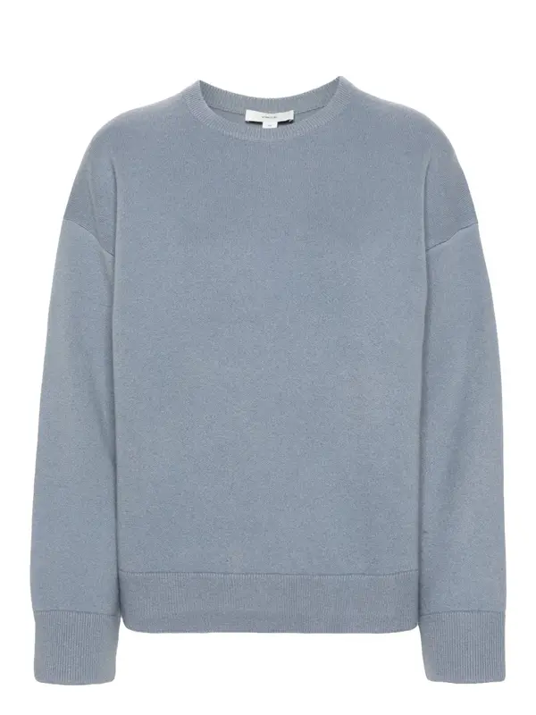Vince Drop-shoulder Sweater - Blue