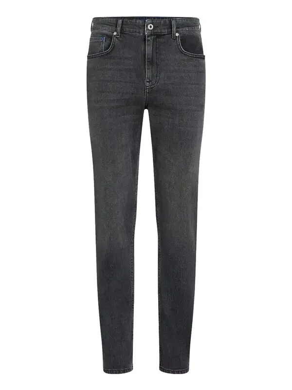 Karl Lagerfeld Mid-rise Slim-fit Jeans - Grey
